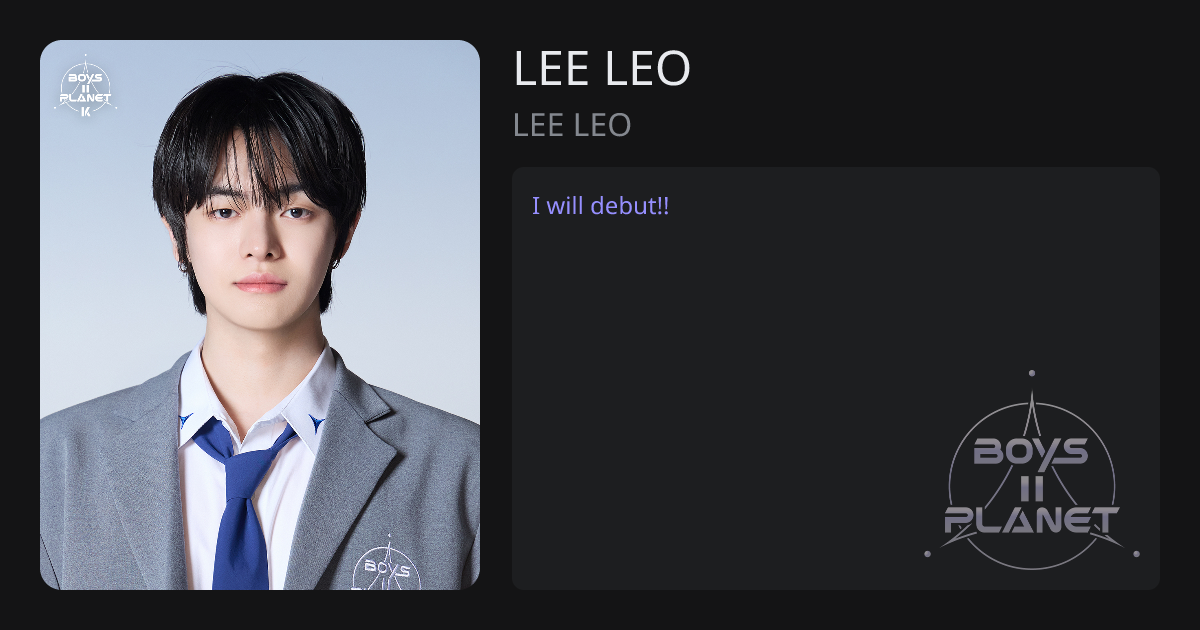 LEE LEO / (LEE LEO)
