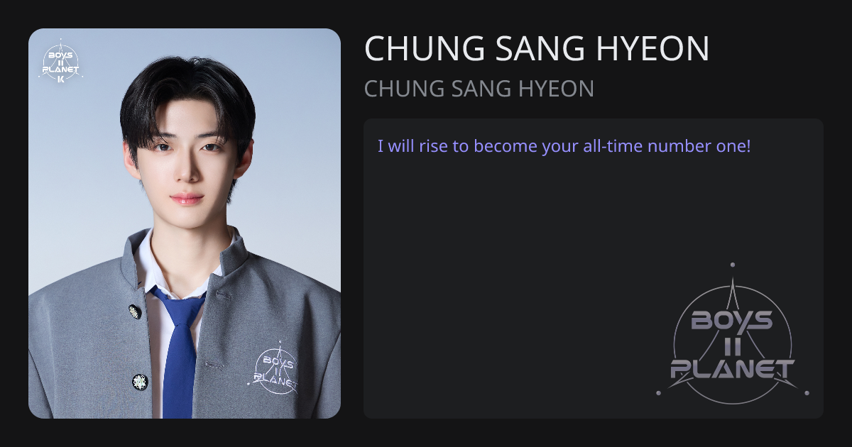 정상현 / (CHUNG SANG HYEON)