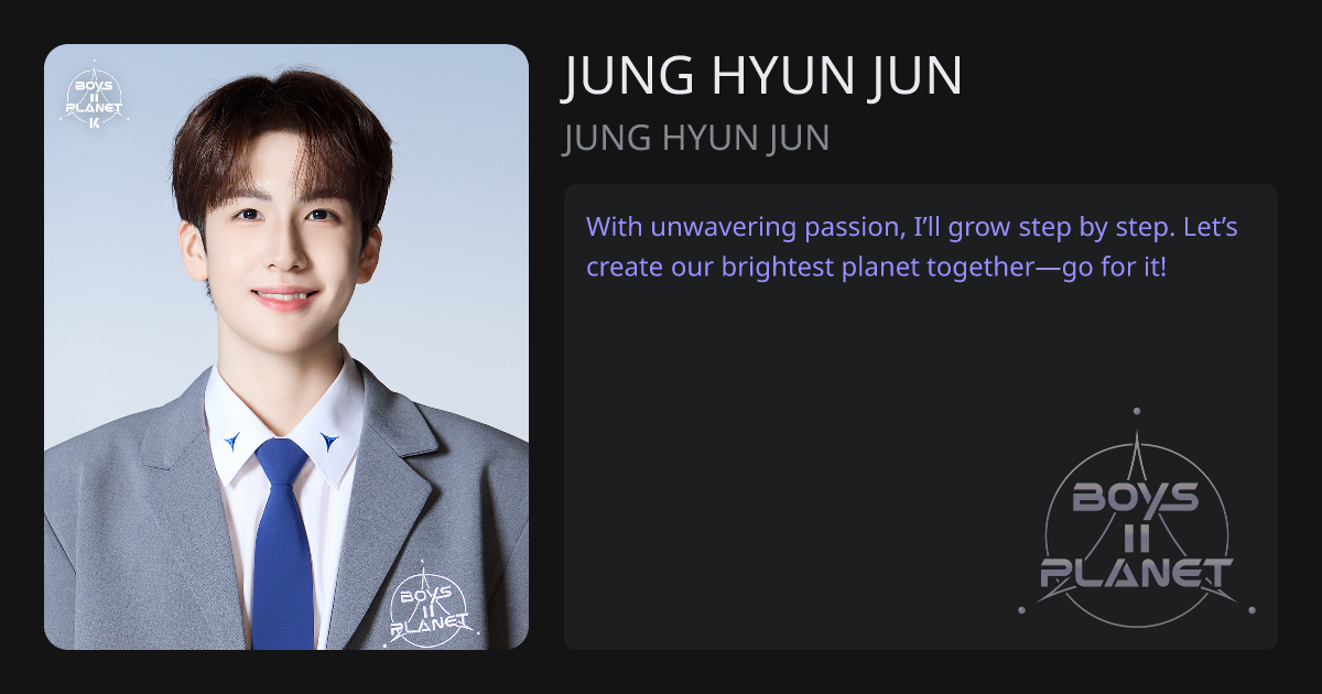 JUNG HYUN JUN / (JUNG HYUN JUN)