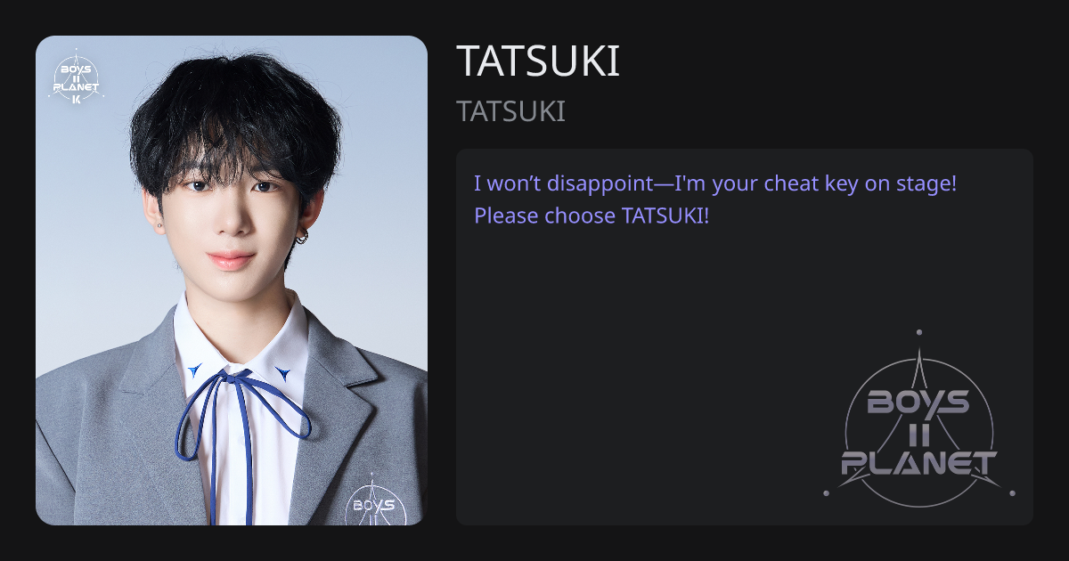 TATSUKI / (TATSUKI)